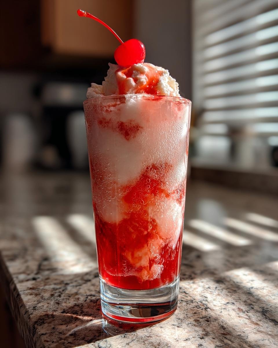 Shirley Temple Ice Cream Float: 4 Ingredients! Magical - ferecipe