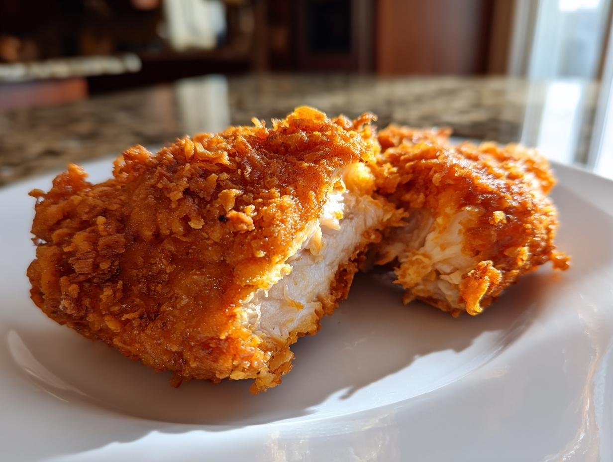 Amazing Crispy Country Fried Chicken Recipe - ferecipe