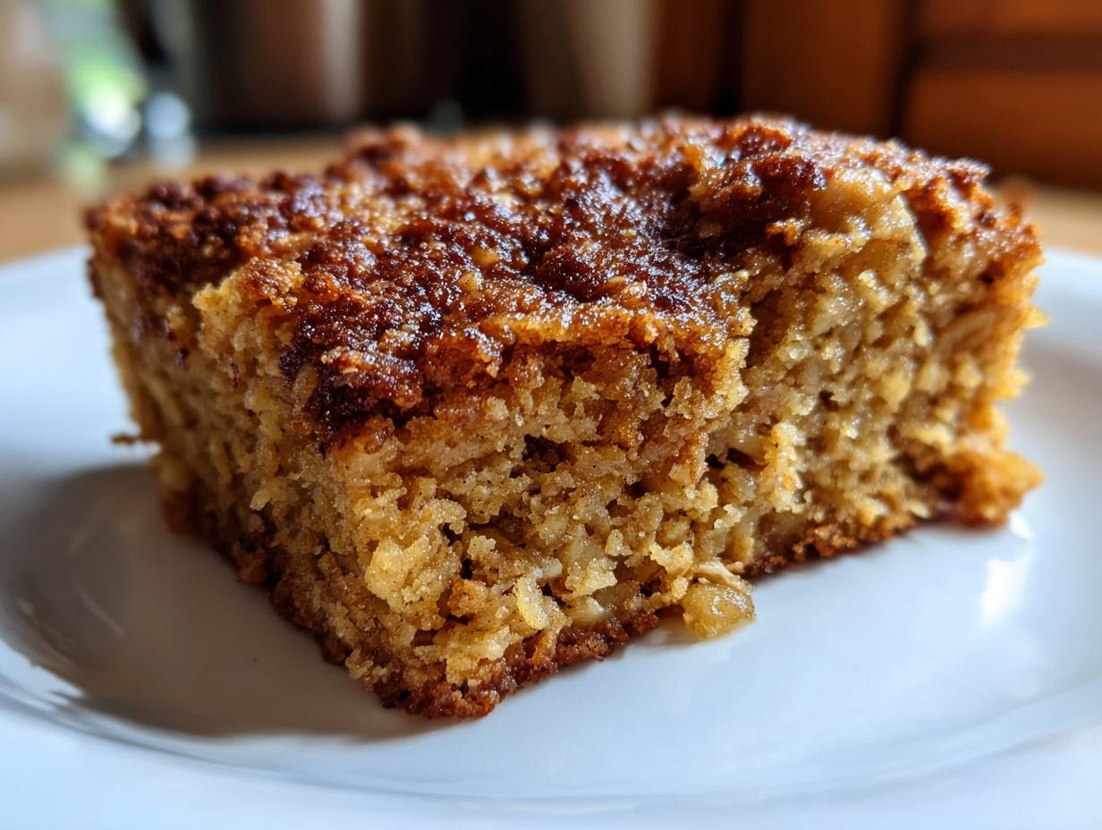 Amazing Vegan Apple Oatmeal Sheet Cake: 1 Bowl Wonder - ferecipe